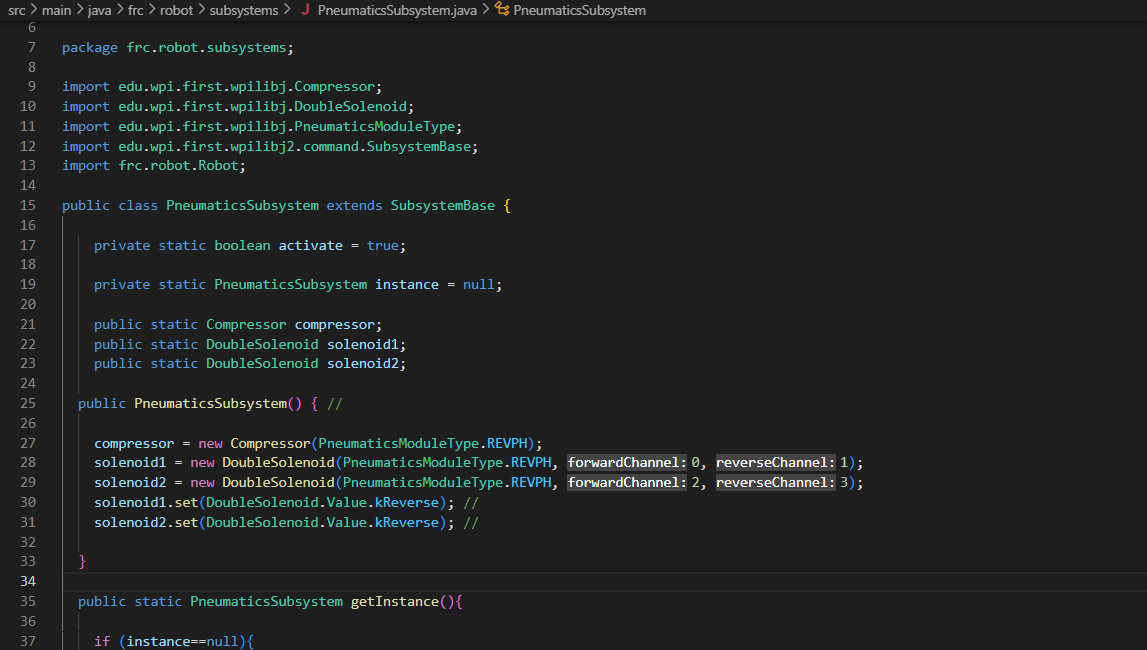 Compressor Already Allocated Error Programming Chief Delphi