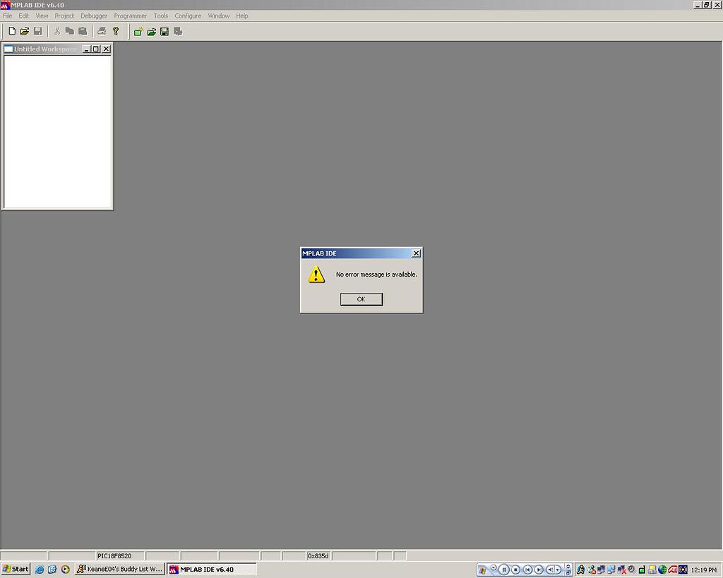 Mplab Errorlarge Pic Programming Chief Delphi