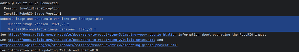 Where do I get the 2025_v1.0 RoboRio image? - Programming - Chief Delphi