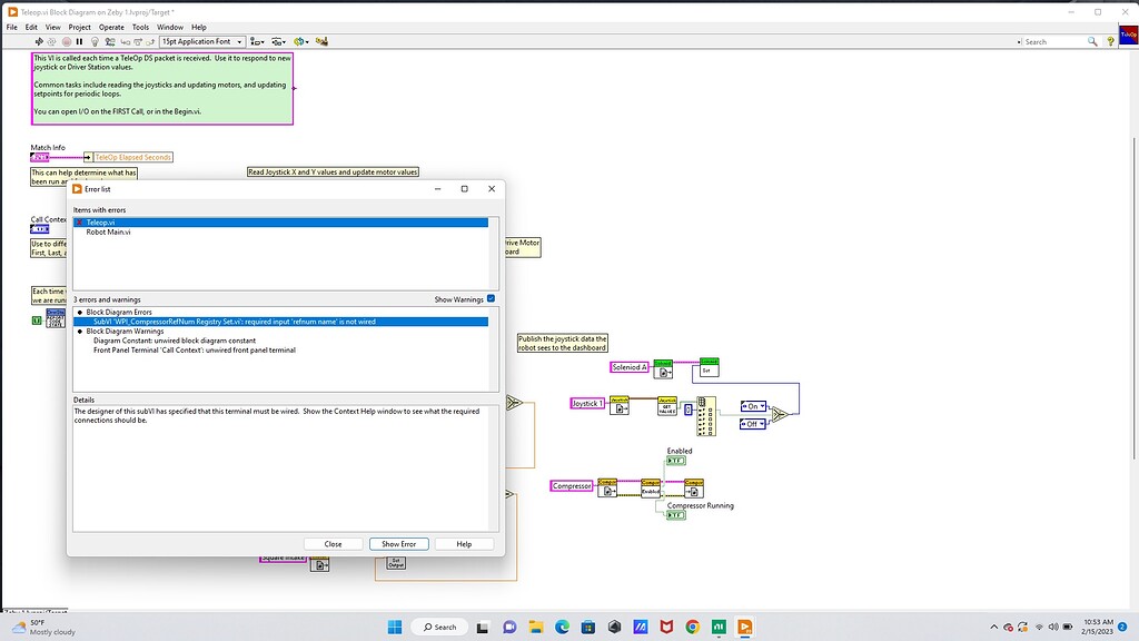 Pneumatic Air Compressor Labview Help - NI LabVIEW - Chief Delphi