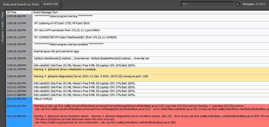 Issue With Coding Adis16448 Gyro When Enabling In Teleop Programming Chief Delphi