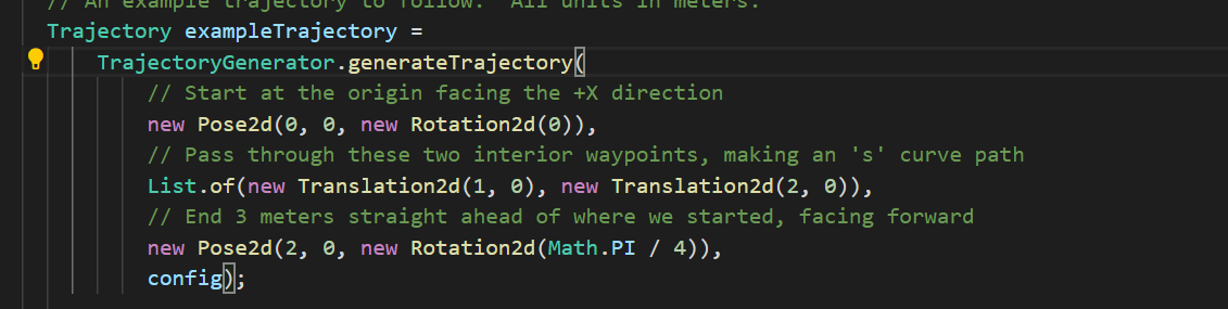 Some suggestion and question about swerve trajectory generator ...