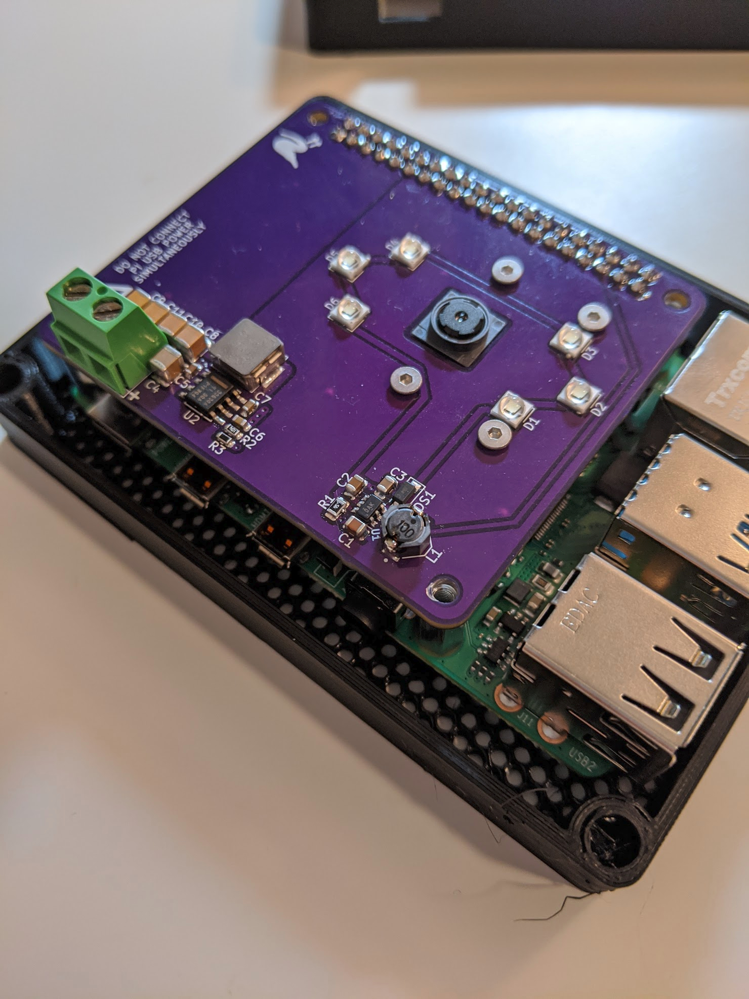 Gloworm - a Raspberry Pi based vision tracking module with built-in PSU ...
