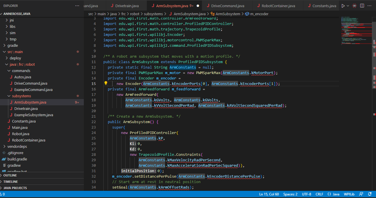 Creating an Arm Subsystem - Java - Chief Delphi