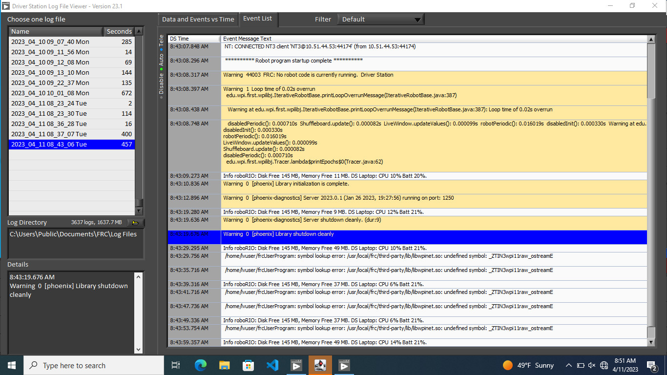 Sysid Issues Control System Chief Delphi
