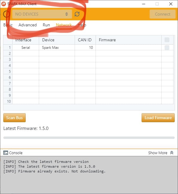 Blinking Spark Max Controllers From The Spark Max Client Technical 5072